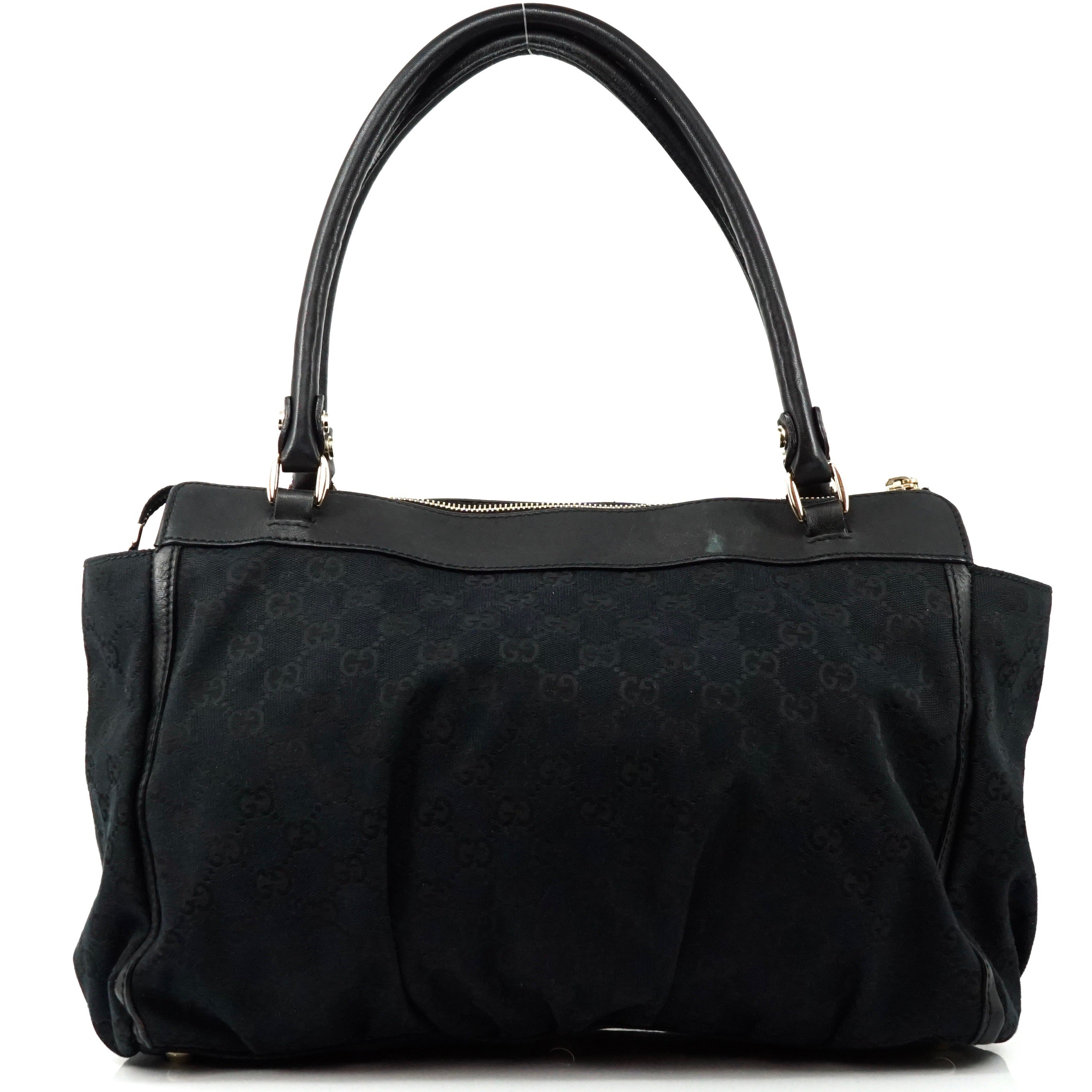 Gucci Handbag Black Canvas